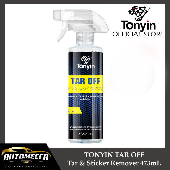 TONYIN Tar Off Tar & Sticker Remover 473mL | Stubborn Stuffs Killer ...