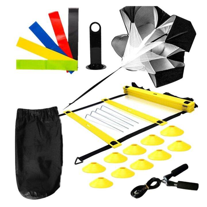 Sports Speed Agility Training Set Soccer Speed Training Agility Ladder ...