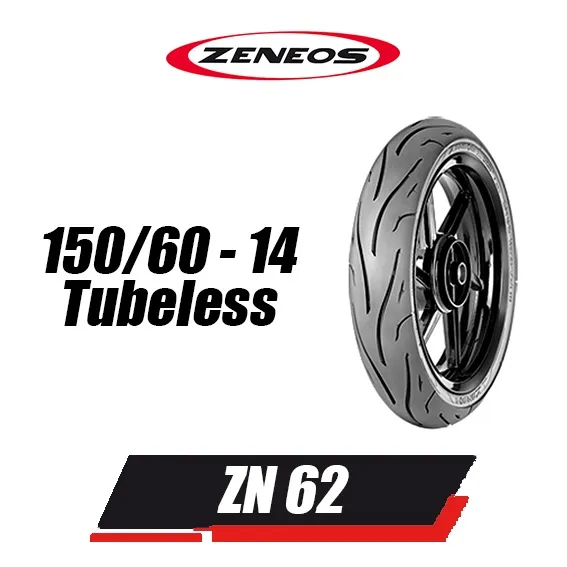 Ban motor matic Zeneos ZN62 150 60 14 ban aerox ZN 62 | Lazada Indonesia