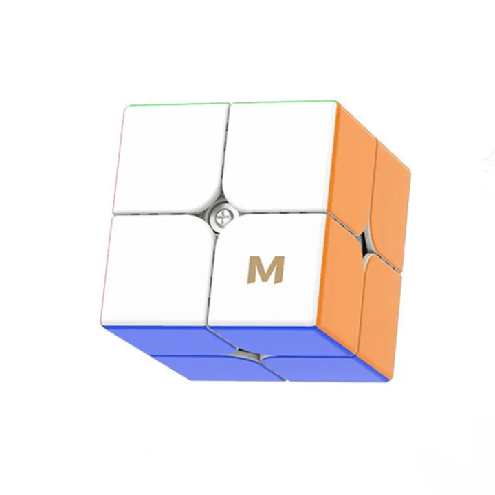 Jqd【จัดส่งที่รวดเร็ว】 YJ MGC2 Elite 2X2 Magic Cube 5.1ซม. ตำแหน่ง ...