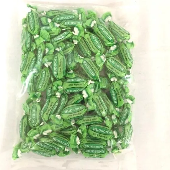 Hudson's 32's Lime Flavoured Candy Childhood Snack Jajan Gula Batuk ...