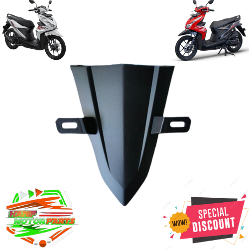 Tameng Dasi Kecil Beat Street New LED 2020 2021 2022 / Dudukan Plat Nomor Depan Beat Street New ...