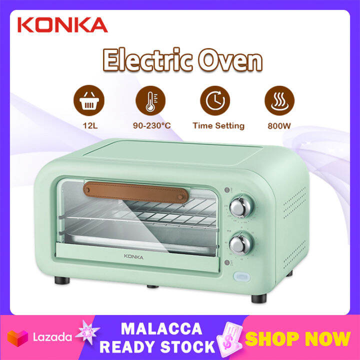 KONKA Electric Oven 12L Mini Oven Multifunction Automatic Pizza Baking ... KONKA Electric Oven 12L Mini Oven Multifunction Automatic Pizza Baking ...