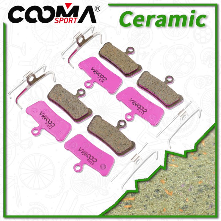 4 Pairs Ceramic Bicycle Disc Brake Pads for SRAM G2 Guide RSC RS R Avid ...