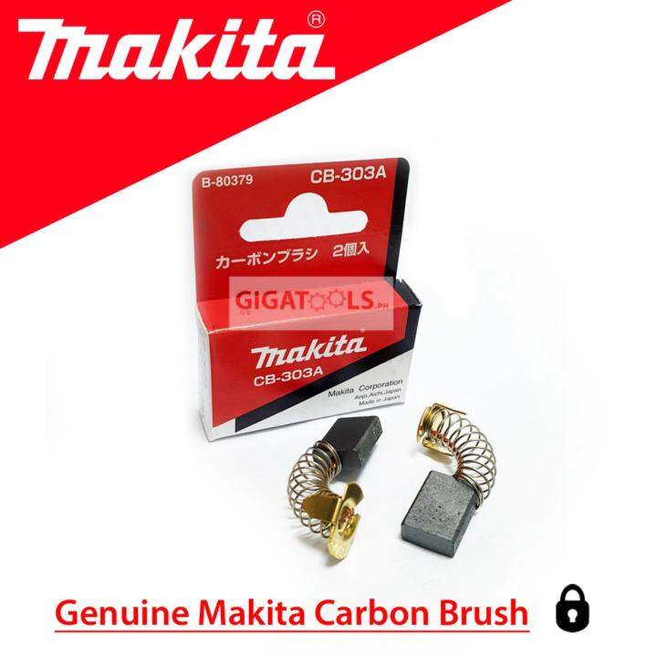 Makita 5806B Original Carbon Brush 303 / 303A / CB-303 / CB-303A ...