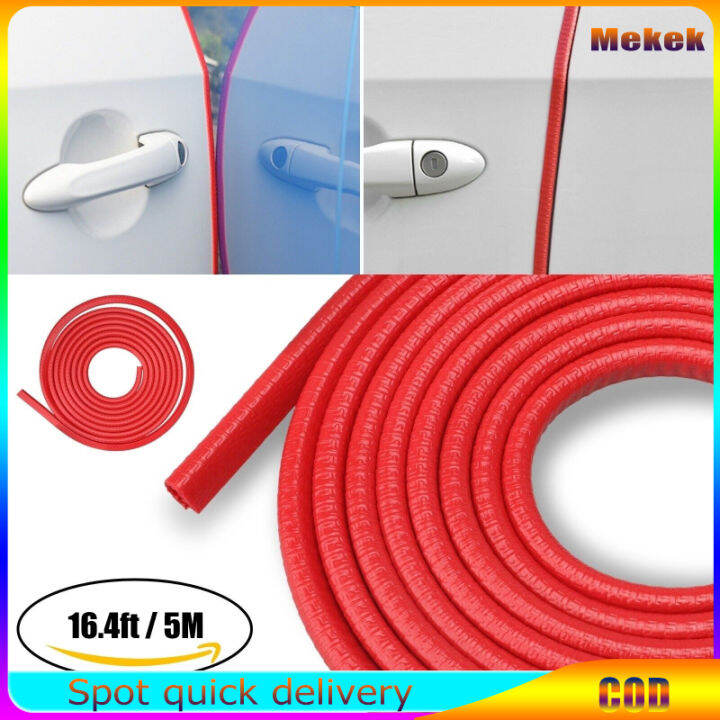 Rubber Edge Trim 5 Meters Cuttable Flexible U Shape Seal Strip Trim ...