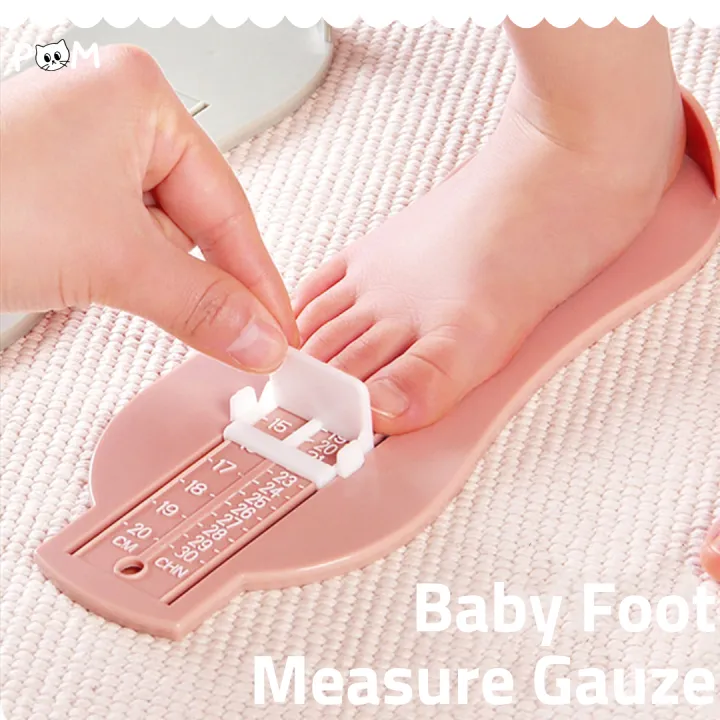 Fast COD Pom Baby Foot Shoe Size Measure Tool Infant Device Ruler Kit ...