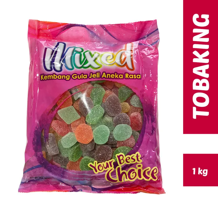 Permen Jelly Waisun Mixed 1kg Jeli Warna Warni Aneka Rasa | Lazada ...