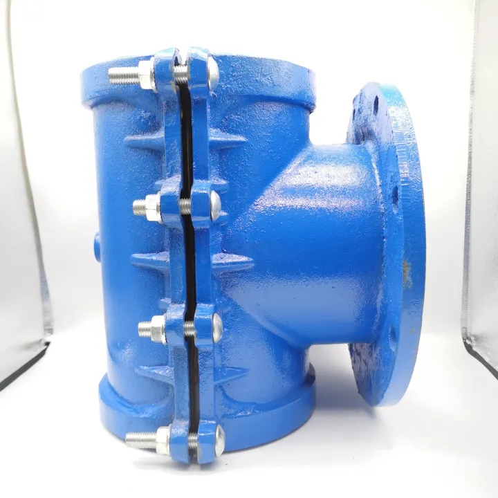 Saddle flange hoops Huff section emergency repairer saddle cast iron PE ...