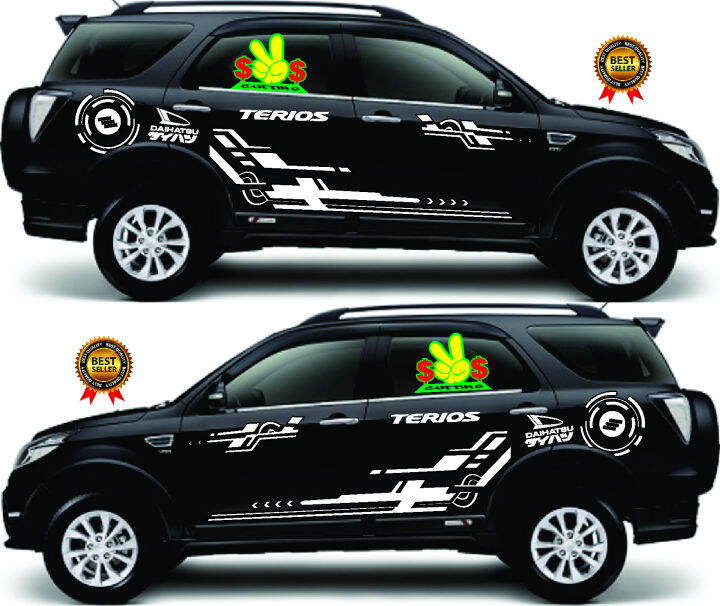 Stiker Mobil Terios Hitam Lama | Lazada Indonesia