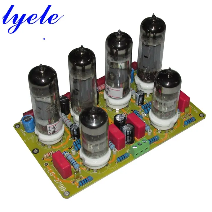 Audio Dynaco 6N2 6P14 Tube Amplifier Push-Pull Line Stereo Power Amplifier Board 10W Home Audio ...