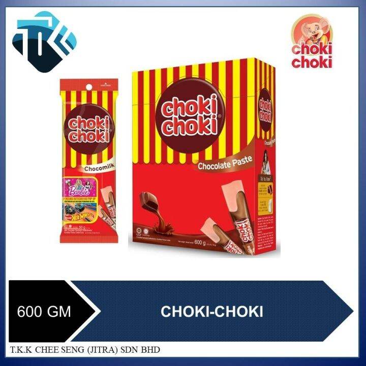 CHOKI CHOKI CHOCOLATE ( 9g x 5' x 12 ) - KOTAK | Lazada