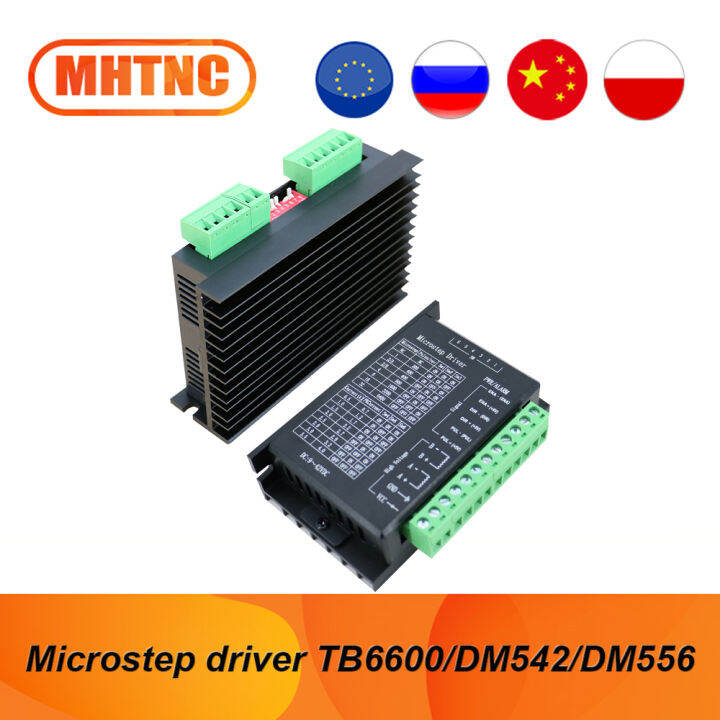 Microstep Motor Driver TB6600 9-42V 4A DM542 20-50V 4.2A DM556 20-50V 5.6A stepper motor driver ...