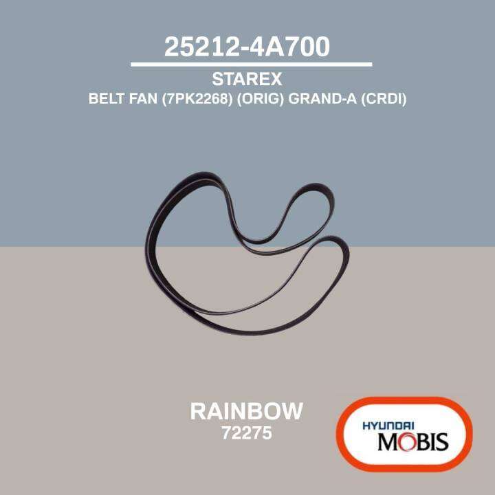 BELT FAN (7PK2268)(CRDI) for HYUNDAI STAREX (GRAND)[MOBIS ORIGINAL ...