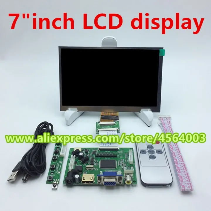 7 inch HD 1024*600 IPS screen display monitor LCD Controller board ...