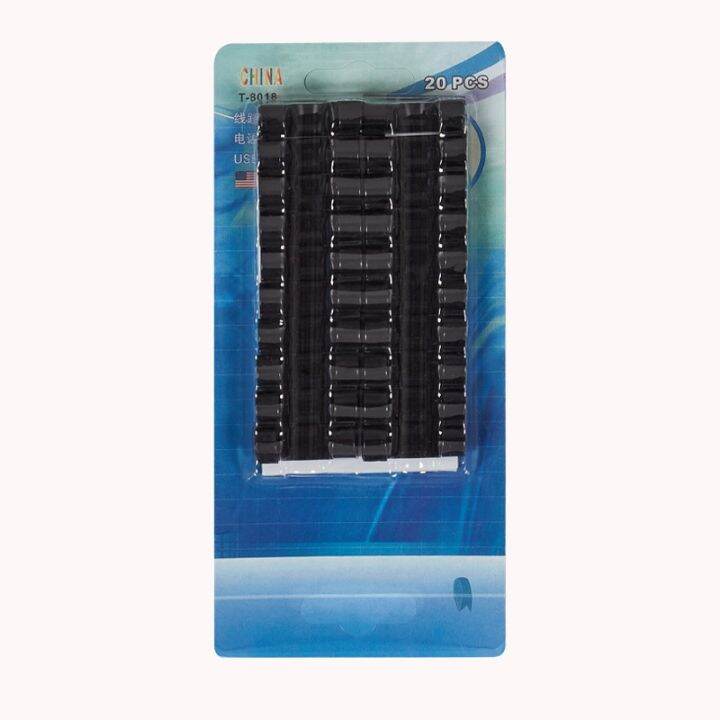 20PCS Cable Winder Clip Self Adhesive Cable Management Clips Wire Cord ...