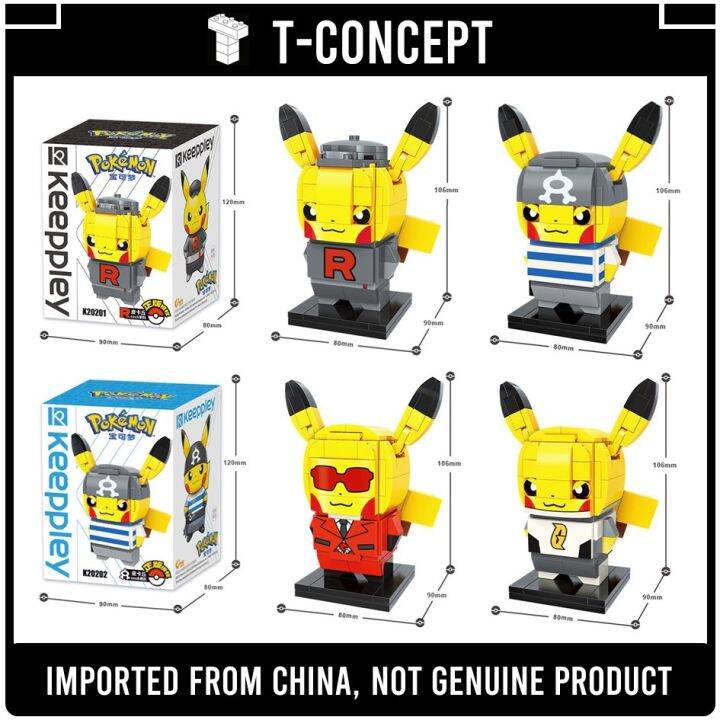 Keeppley Pikachu Cosplay Style Series Pokemon Lego Collection | Lazada