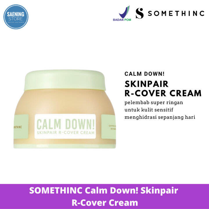 SOMETHINC Calm Down! Skinpair R-Cover Cream - (Madagascar Centella ...