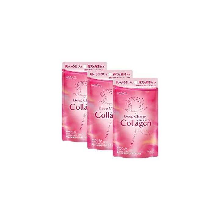 [Direct From Japan]FANCL (New) Deep Charge Collagen 90-Day Supply (30 ...