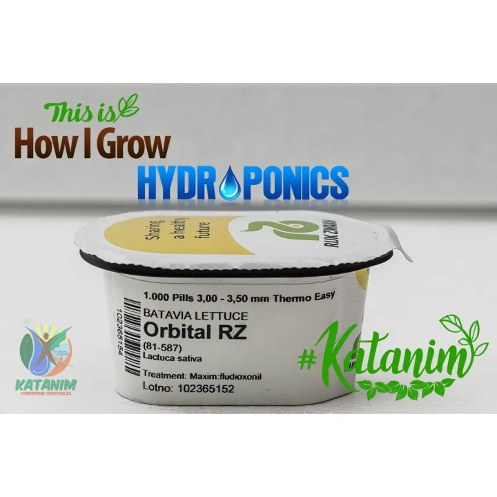 Orbital Seeds by RZ Rijk Zwaan repacked by Katanim (100-500 seeds ...