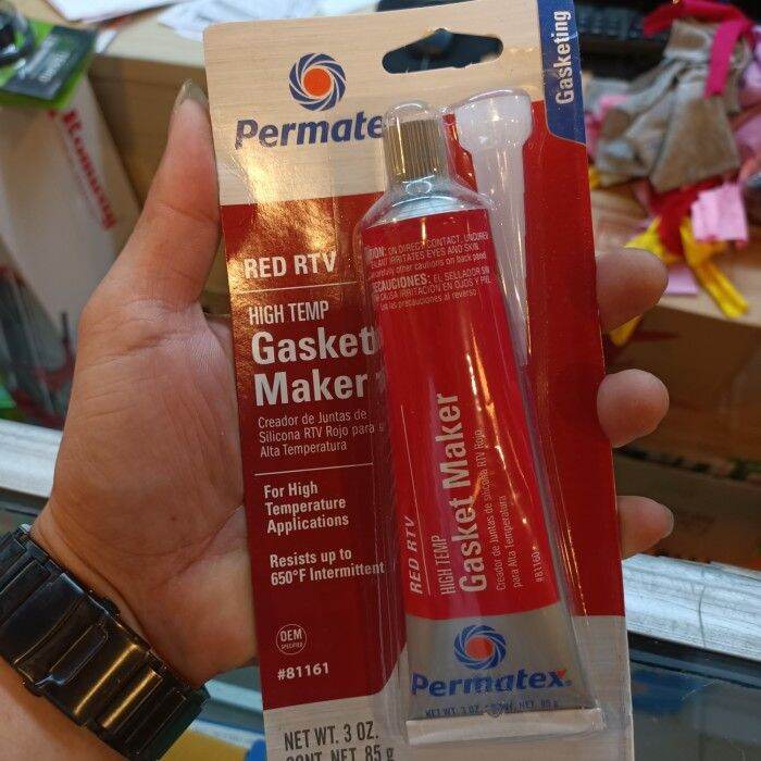 permatex red rtv gasket maker / gasketing red rtv permatex MTA | Lazada ...