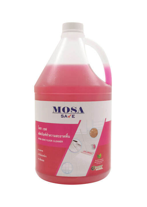 ผลิตภัณฑ์ทำความสะอาดพื้น MOSA SAVE 3.8 ,ลิตร | Lazada.co.th
