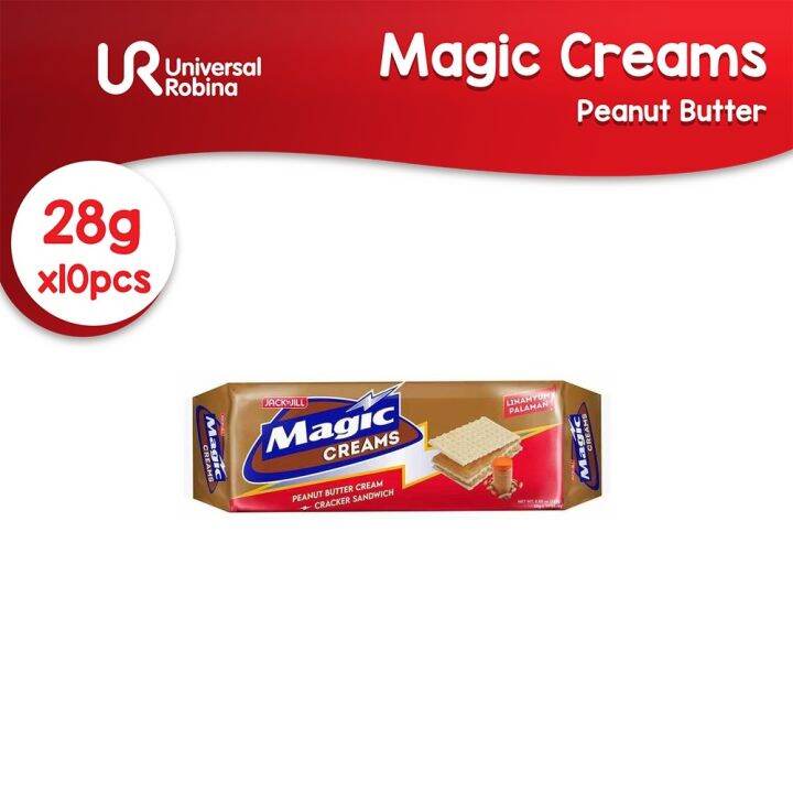 （New product） Magic Creams Peanut Butter (28g x 10) | Lazada PH