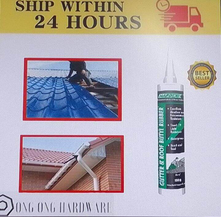 Awning Gam Tampal Bumbung Atap Bocor HARDEX Awning Gutter Roof Butyl ...