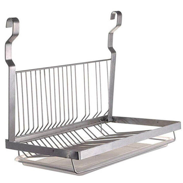 Dish Rack Foldable Dish Drying Rack with Drip Tray for Hanging Dish ...