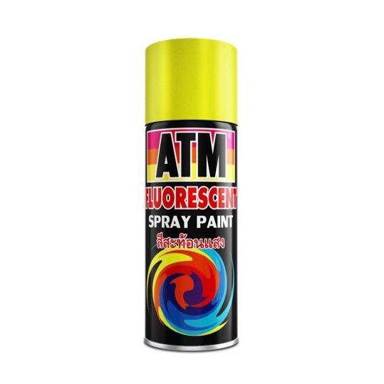 เอทีเอ็ม สเปรย์ (สีสะท้อนแสง) (ATM Fluorescent Spray Paint) | Lazada.co.th