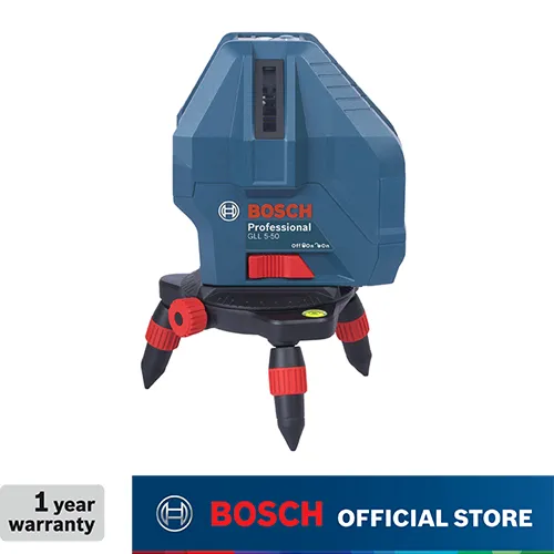 Bosch Laser Line Level / Laser Garis Waterpass 15Meter GLL 5-50 X ...
