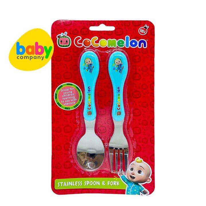 Cocomelon Bendable Spoon And Fork | Lazada PH