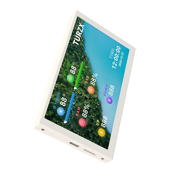 5 Inch IPS LCD Monitor Mini Computer Monitor Secondary Screen USB ...