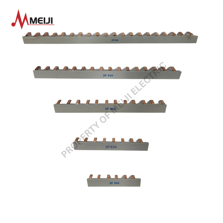 BUSBAR 63Ampere[Meiji Insulated Busbar 63Ampere for Single pole & Two ...