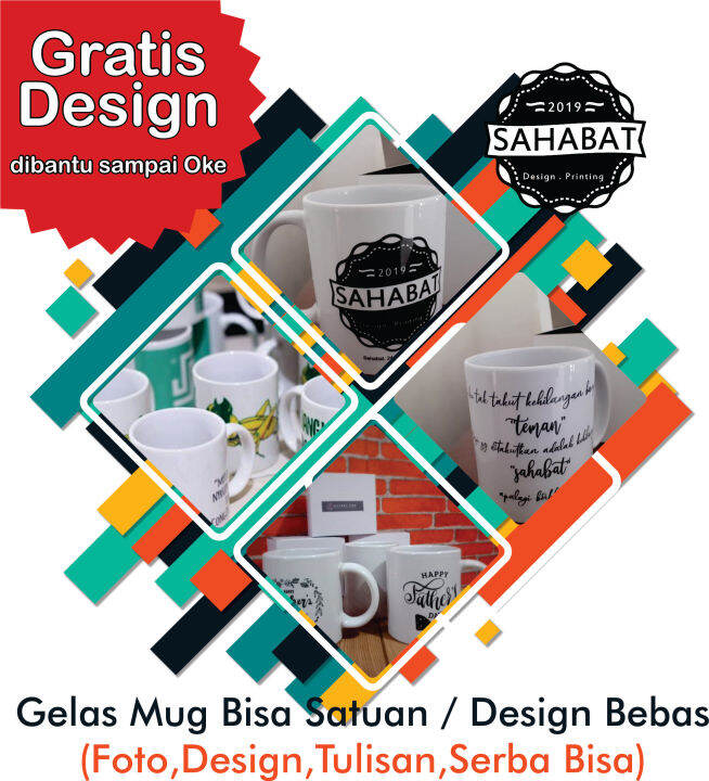 Gelas Mug Custome / seminar / acara / pernikahan souvenir / BISA SATUAN ...