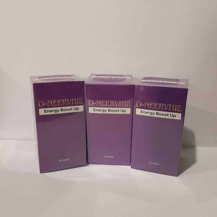 3 BOTOL D-NERVHIEE PIL HITAM AJAIB ENERGY BOOST UP | Lazada Indonesia
