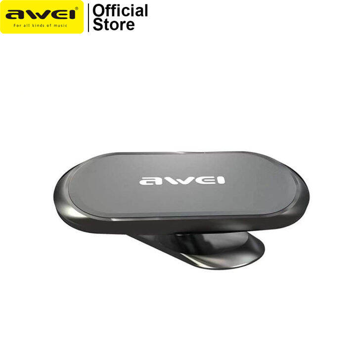 Awei X20 Universal Magnetic Car Mount Holders Metal Mini Stand Car ...