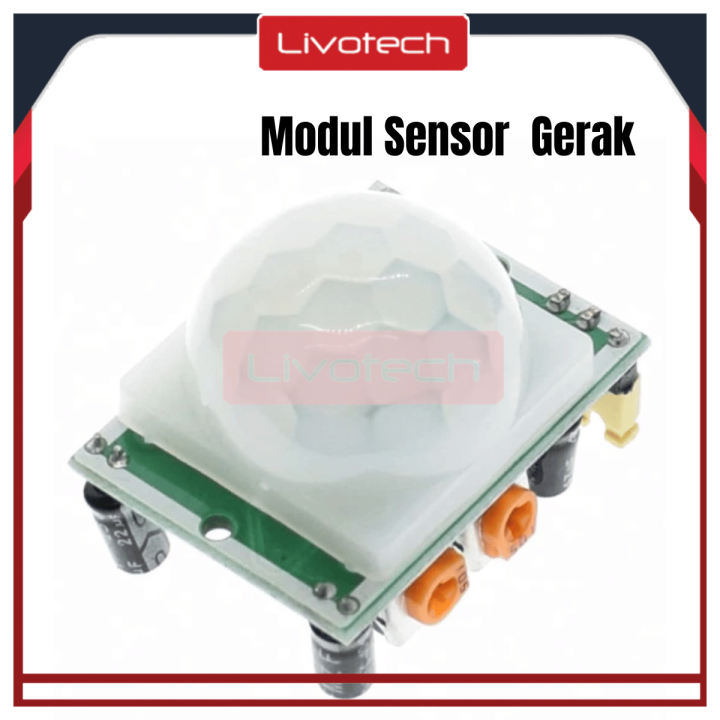 Human Motion Detector HC-SR501 PIR INFRARED IR Sensor Gerak SR 501 ...