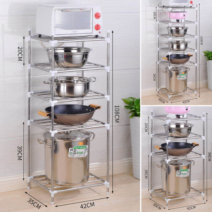 (Ready Stock) Good Quality 4/5/6 Layers Stainless Steel Multi-function ...