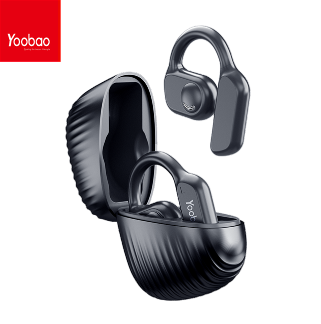 Yoobao OW02 TWS Earclip Bluetooth V5.3 Touch Control Strong Bass Sound ...