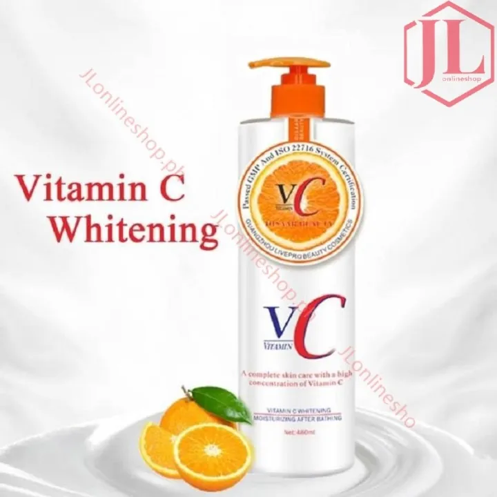 ROUSHUN BEAUTY VITAMIN C WHITENINGmoistURIzing lotion 480ml | Lazada PH