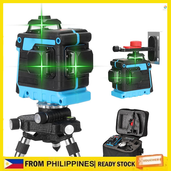 Multifunctional 16 Lines 4d Laser Level Tool Vertical Horizontal Cross