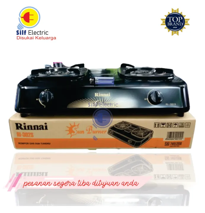 Kompor gas rinnai Ri 302S - kompor rinnai 302S- rinnai tungku Burner | Lazada Indonesia