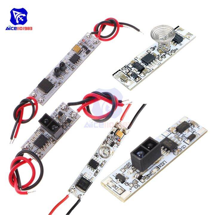 卍 diymore LED Switch Sensor Module Capacitive Touch Sensor Module Body Detection Sensing Module ...