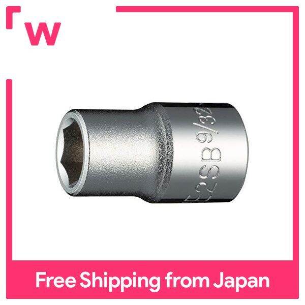 TONE socket (hexagon) 2SB-09 insertion angle 6.35mm (1/4) width across flats 9/32inch inch ...