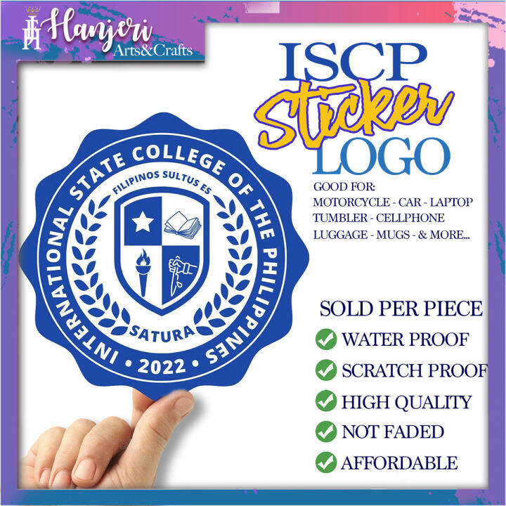 Vinyl Stickers ISCP - International State College of the Philippines ...