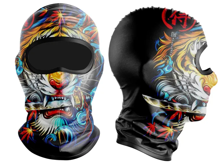 BALACLAVA TIGER B01 BONET FOR MOTORCYCLE RIDERS full sublimation high ...
