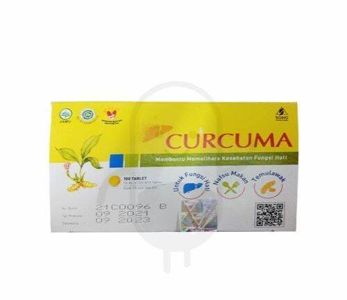 CURCUMA BOX 100 TABLET | Lazada Indonesia