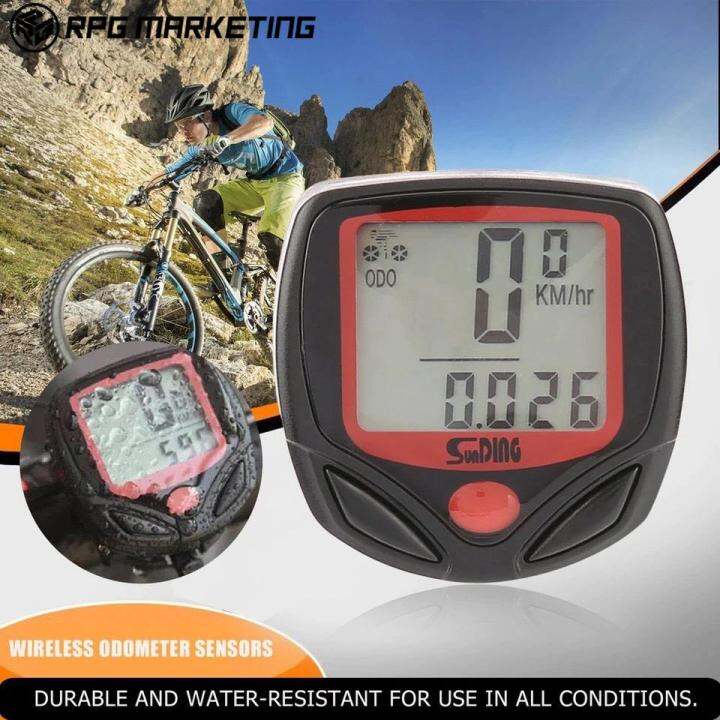 sunding sd-548b Multifunctional Bicycle Computer waterproof bike speed ...