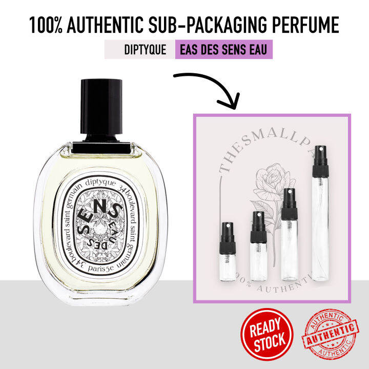 100% Original & Authentic Diptyque Eau des Sens EDT Perfume Decant | Lazada